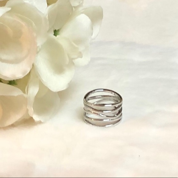 Jewelry | New Wide Coiled Silver Ring | Poshmark
